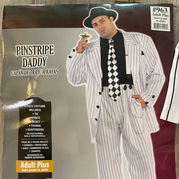 Other | Pinstripe Zoot Suit Costume | Poshmark